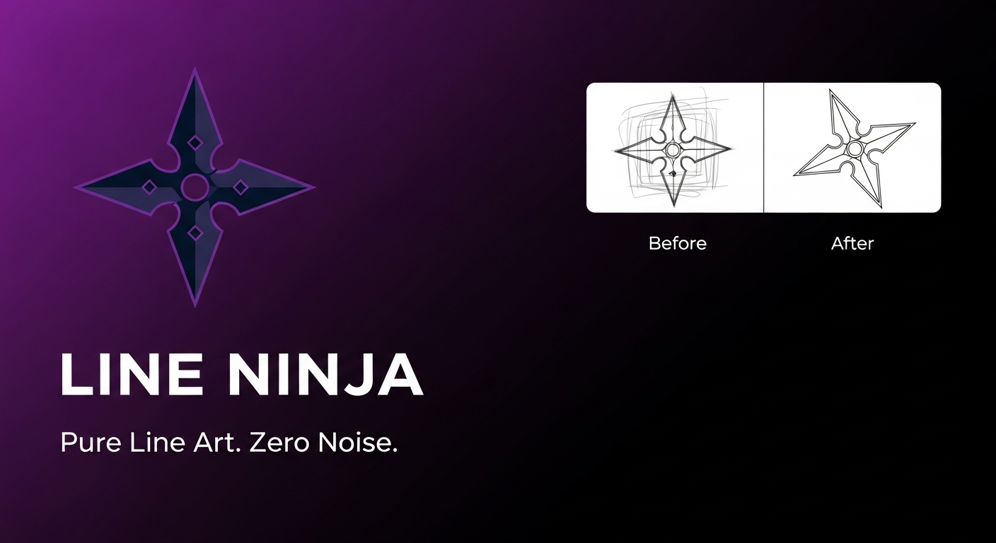 Line Ninja - Extract Clean Line Art Instantly